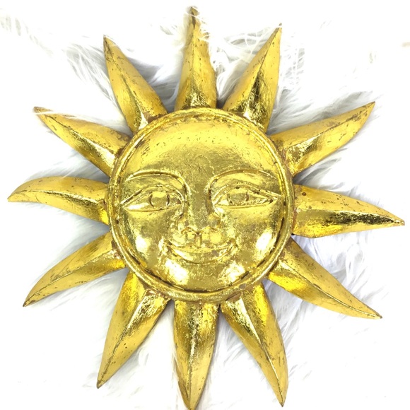 Accents | Gold Sun Hanging Decor | Poshmark